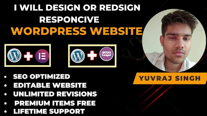 Develop modern responsive wordpress website design and wordpress redesign by Memesminati001 | Fiverr