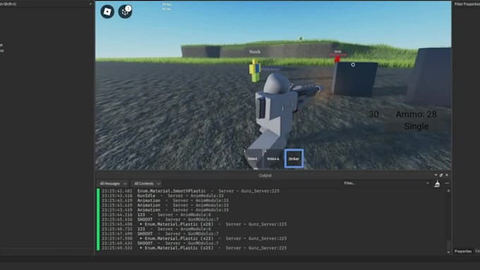 Be your advanced roblox scripter, script any system vfx, animation and more by Rexx_fargo | Fiverr