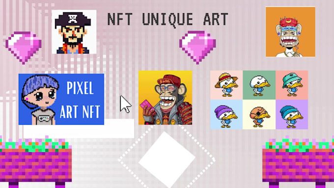 Create unique nft art and generate the collection by Erum_04 | Fiverr