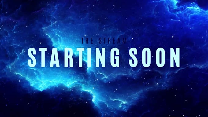 Create your starting soon screen for your twitch channel by Dario ...