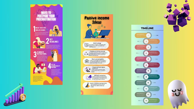 Create eye catching and beautiful infographics ,flow chart by ...