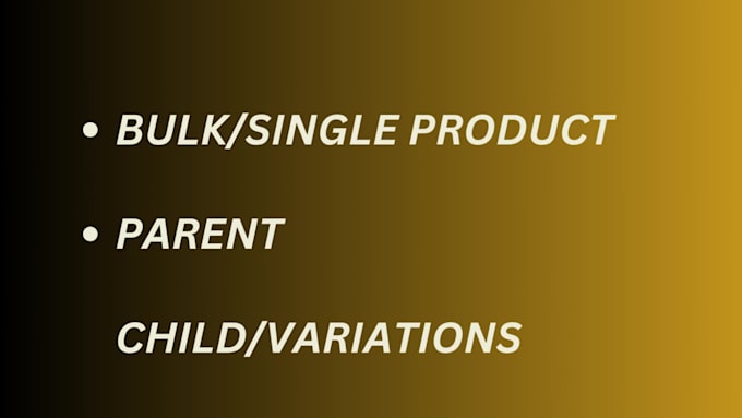 Create amazon parent child listing variation via flat file by Sabeen99 | Fiverr