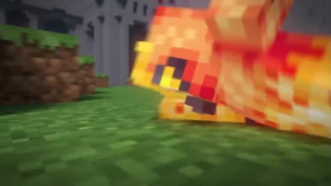 Create 3d mojang style minecraft animation, rig minecraft rigs parody ...