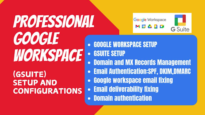 Fix google workspace, gsuite, mx, dns, smtp, webmail email deliverability issues by Philips_w ...