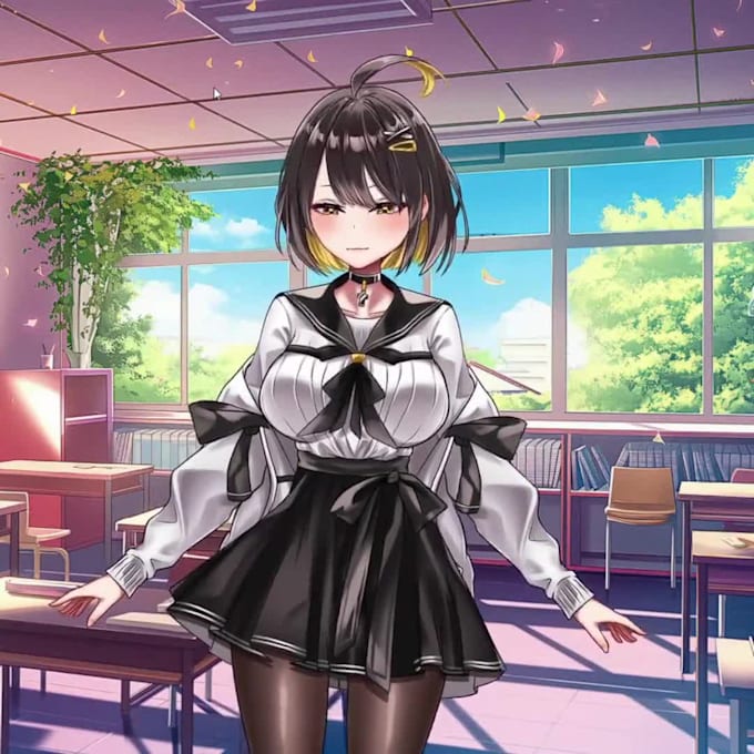 Streamer vtuber live2d model,3d vtuber,anime,vrchat,rig,vseeface ...