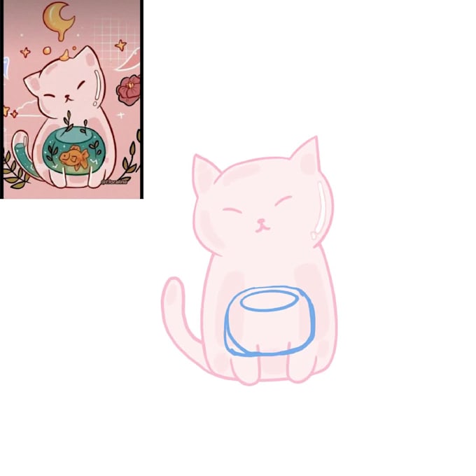 Do small cute digital art by Talanaut | Fiverr