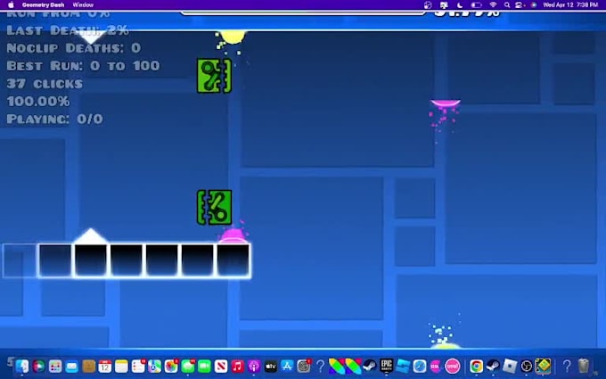 Make a geometry dash layout for you by Delitris | Fiverr