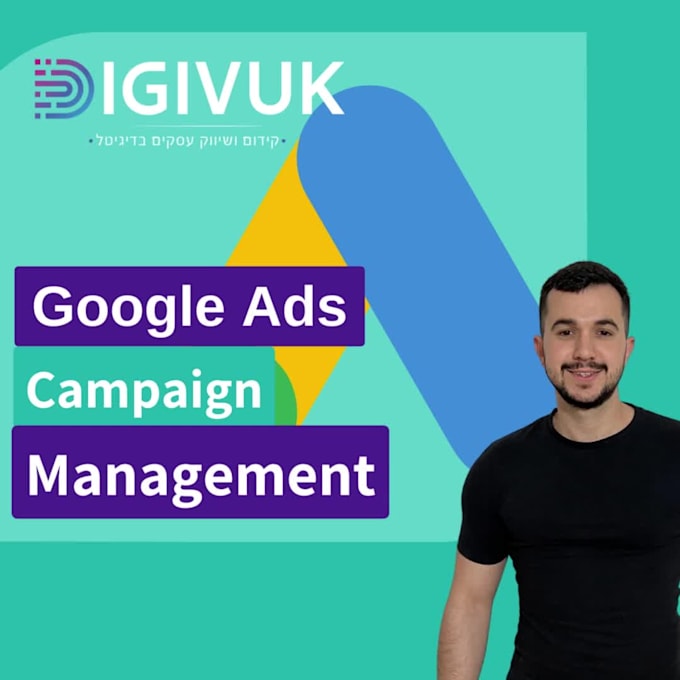 Manage google ads adwords ppc campaigns by Digivuk | Fiverr