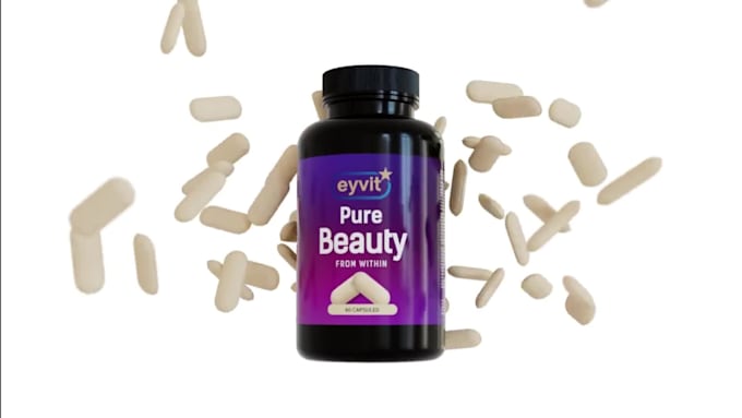 Create 3d supplement animation 3d supplement package 3d supplement ...