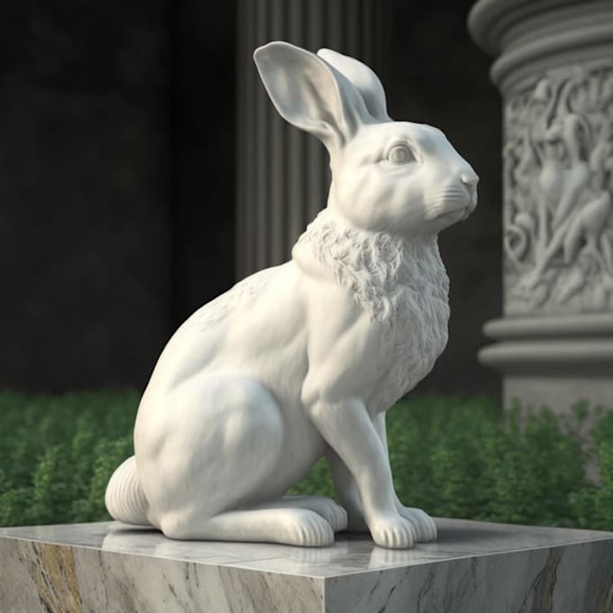 Make a digital statue of your favorite pet or any animal by Etihanhekim ...