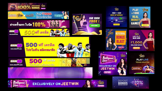 Make creative animated gif banner ads by Limbuthitoo | Fiverr