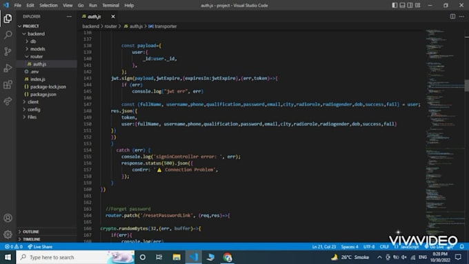 Develop responsive full stack web application assignment using react and node js by Hira_nisar ...