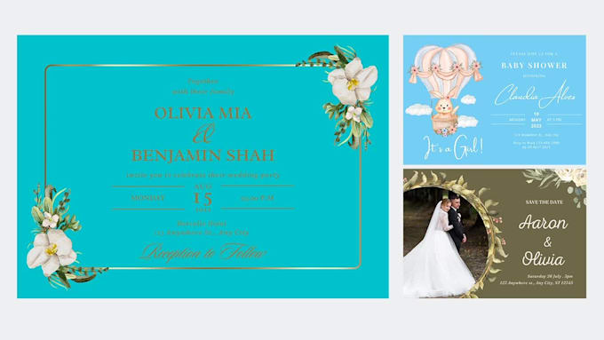 Create attractive event invitations cards by Photostratus904 | Fiverr Create attractive event invitations cards by Photostratus904 | Fiverr