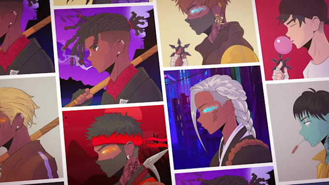 Draw unique nft art design and generate 1k,5k,10k collection by Jayanartworks | Fiverr