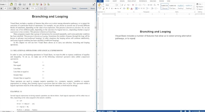 Create, edit and improve microsoft word documents for you by Mak_1986 ...