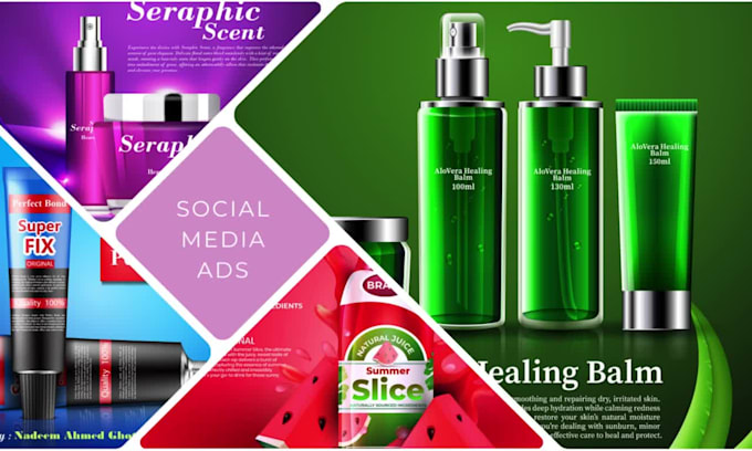 Design creative social media post banner for insta, fb ads by ...