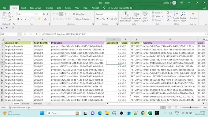 Help in dashboard building data analysis using power bi dax queries and ...
