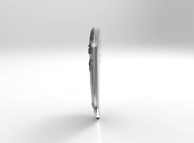 Convert your 2d logo 3d ready stl file for 3d printing rendering by ...