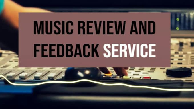 Give professional feedback and critique your music by Profreelncr | Fiverr