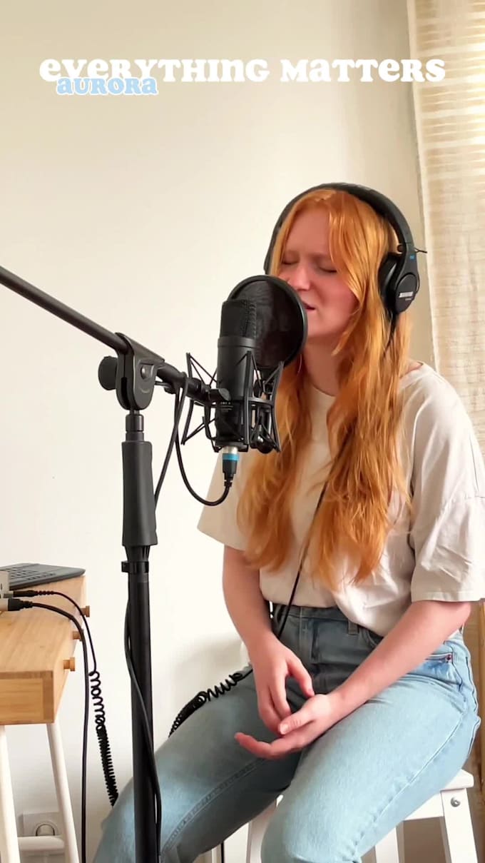 Record your song as a professional singer by Mixbymarie | Fiverr