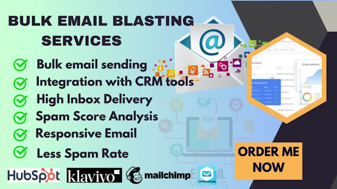 Send bulk email blast email campaign, send bulk email blast bulk email campaign by Annabel_emax ...