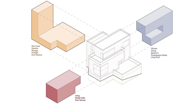 Make 3d axonometric and diy woodworking architecture diagram by Arch ...