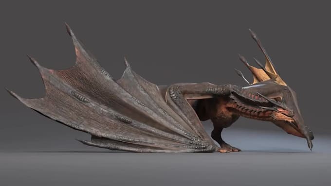 Do 3d dragon animation vfx 3d animal animation and 3d dragon logo by ...