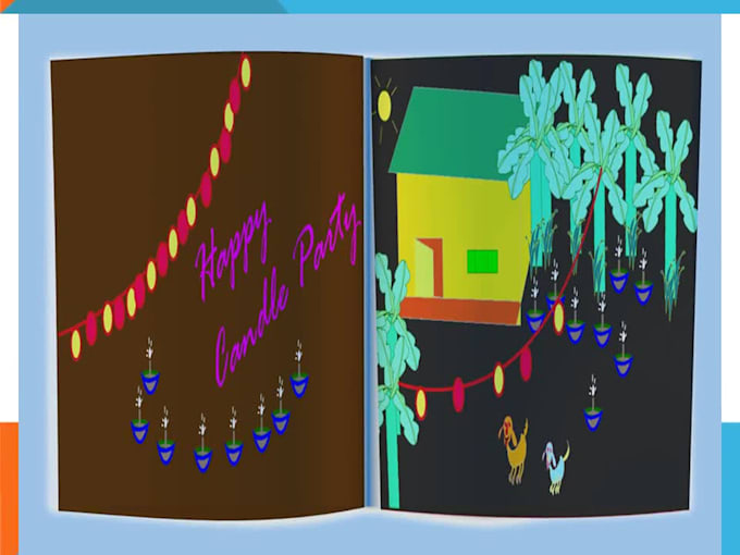 Illustrate children story book interior by Mahima_akther | Fiverr