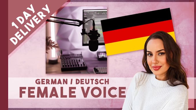 Record your script with a german female voice by Lootbunny | Fiverr