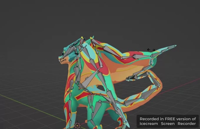 Rigging your 3d character professionally in blender by Ayanfahee | Fiverr