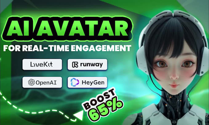 Create real time ai avatar agent bot, voice agent bot for business by ...