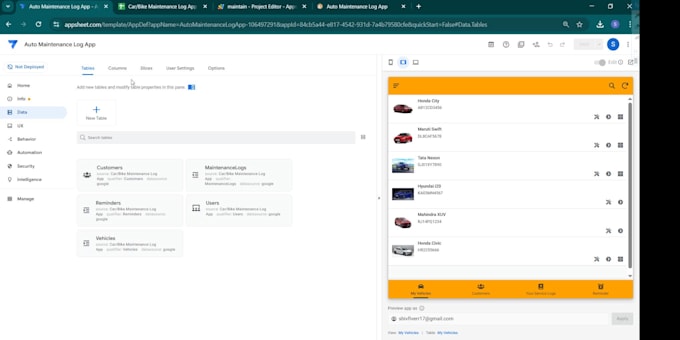 Build a custom appsheet app from your google sheet by Shivamgupta765 | Fiverr