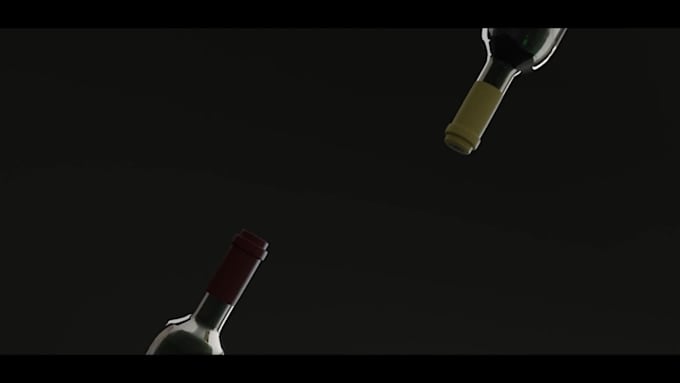 Create 3d wine animation bottle animation 3d drink animation by John ...