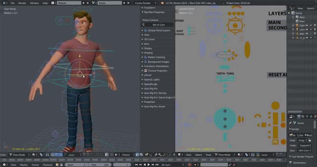 Fix 3d model,3d rigging,iclone rig,mocap,face expresses,rokoko rig,3d ...