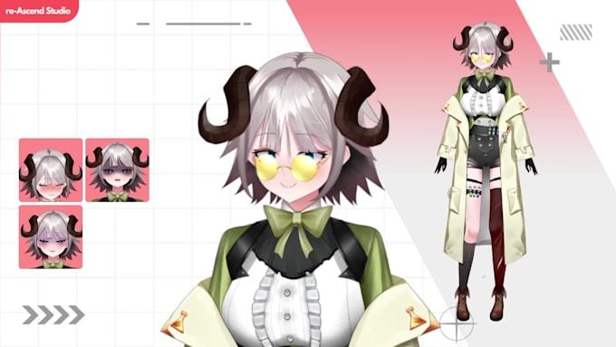 Rig your vtuber model art or character design in live2d by ... Rig your vtuber model art or character design in live2d by ...