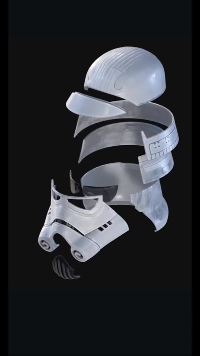 3d printable cosplay props, helmets, masks, armor, pepakura stl files ...