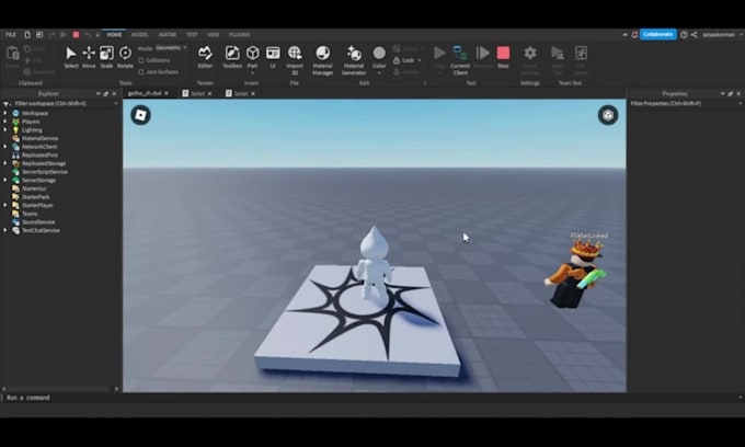 Model and script your ugc character to make it a playable avatar on ...