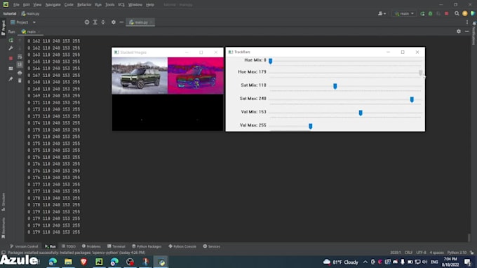 Computer vision paint image by Azule_ | Fiverr