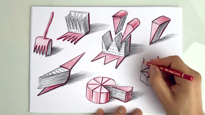 Draw idea sketches for your product development by Leowolfert | Fiverr