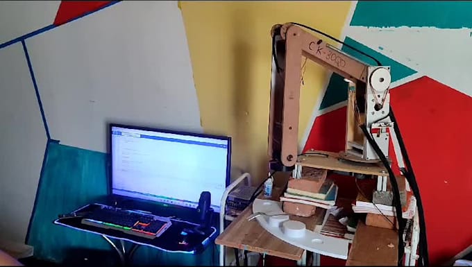 Create a cheap robotic arm for your needs by Adrianosio | Fiverr