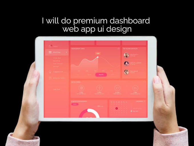 Do premium dashboard web app ui design by Web_developerb5 | Fiverr