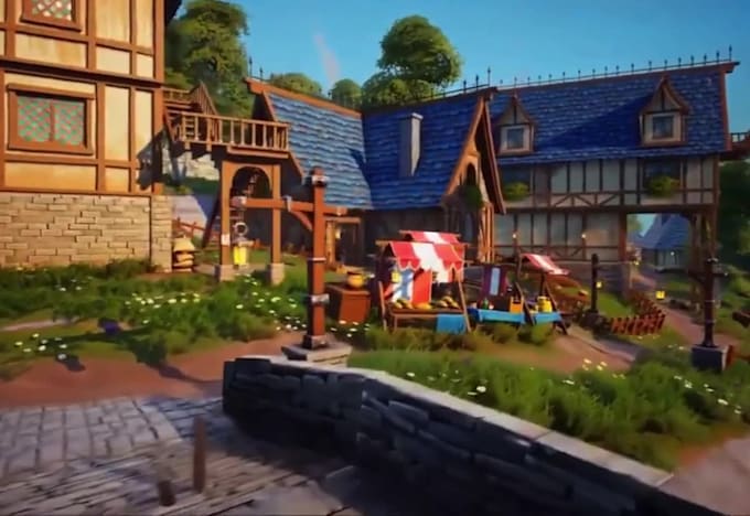 Do stylized 3d game environment 3d game map 3d game asset for unreal engine game by Mhobolaji ...