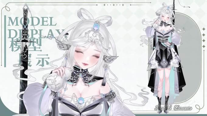 Create custom live 2d vtuber model, live 2d rigging, live streaming ...