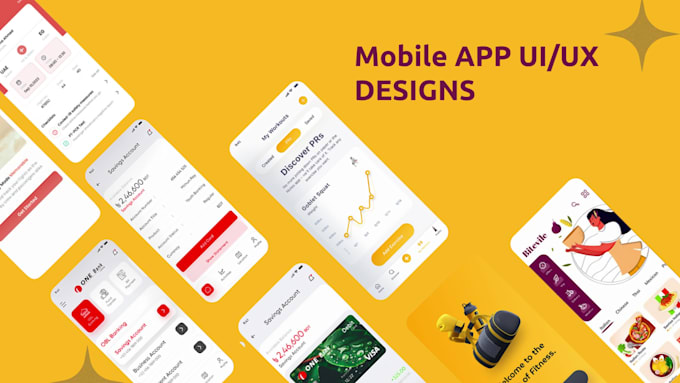 Do website ui design, mobile app ui, landing page ui ux design in figma