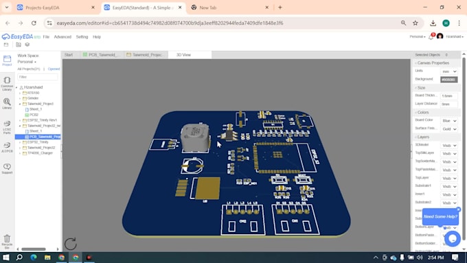 Do pcb design firmware hardware development circuit esp32 stm embedded system by Taiwtaiwpcb ...