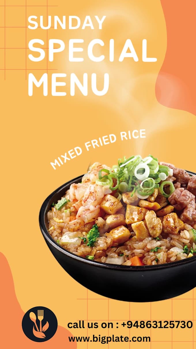 Design canva food posters and menu by Mariyam_riyas | Fiverr