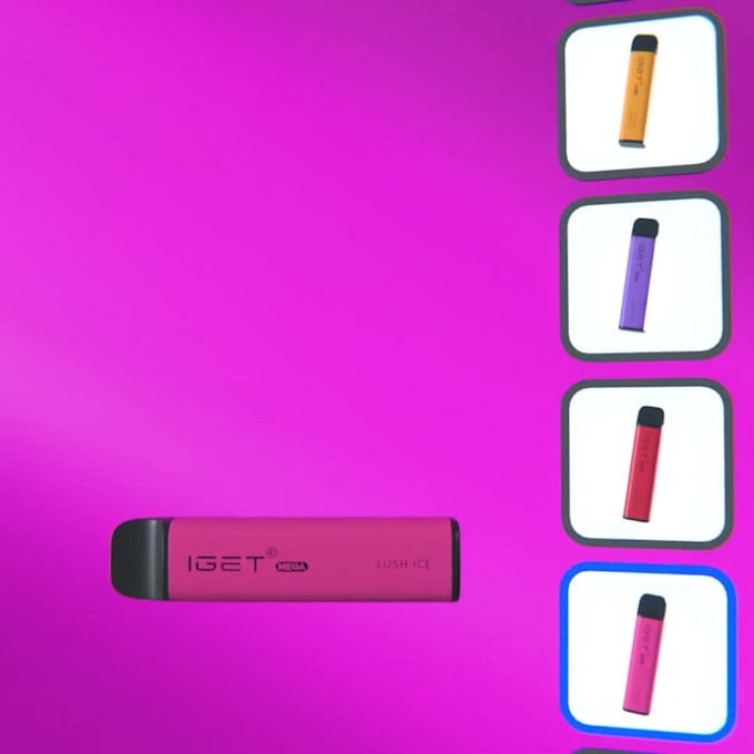 Create realistic 3d vape animation 3d vape model 3d design 3d product ...