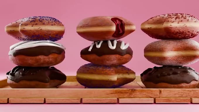 Create 3d food animation, vfx animation, 3d cgi animation, 3d grocery ...