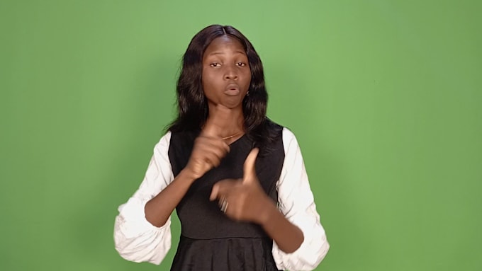 Translate anything into asl by Emebeomorowa | Fiverr