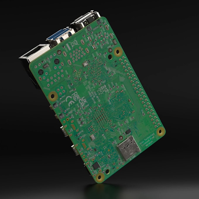 Do photorealistic pcb rendering by Terravoxel | Fiverr